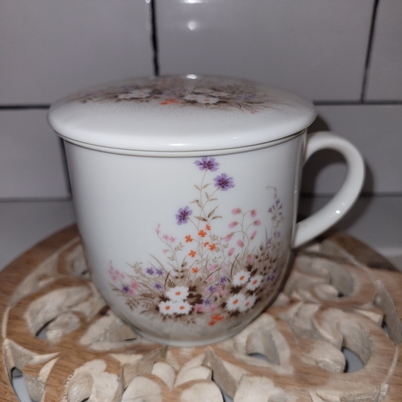 Dining | Cameron Japan Mug With Strainer | Poshmark